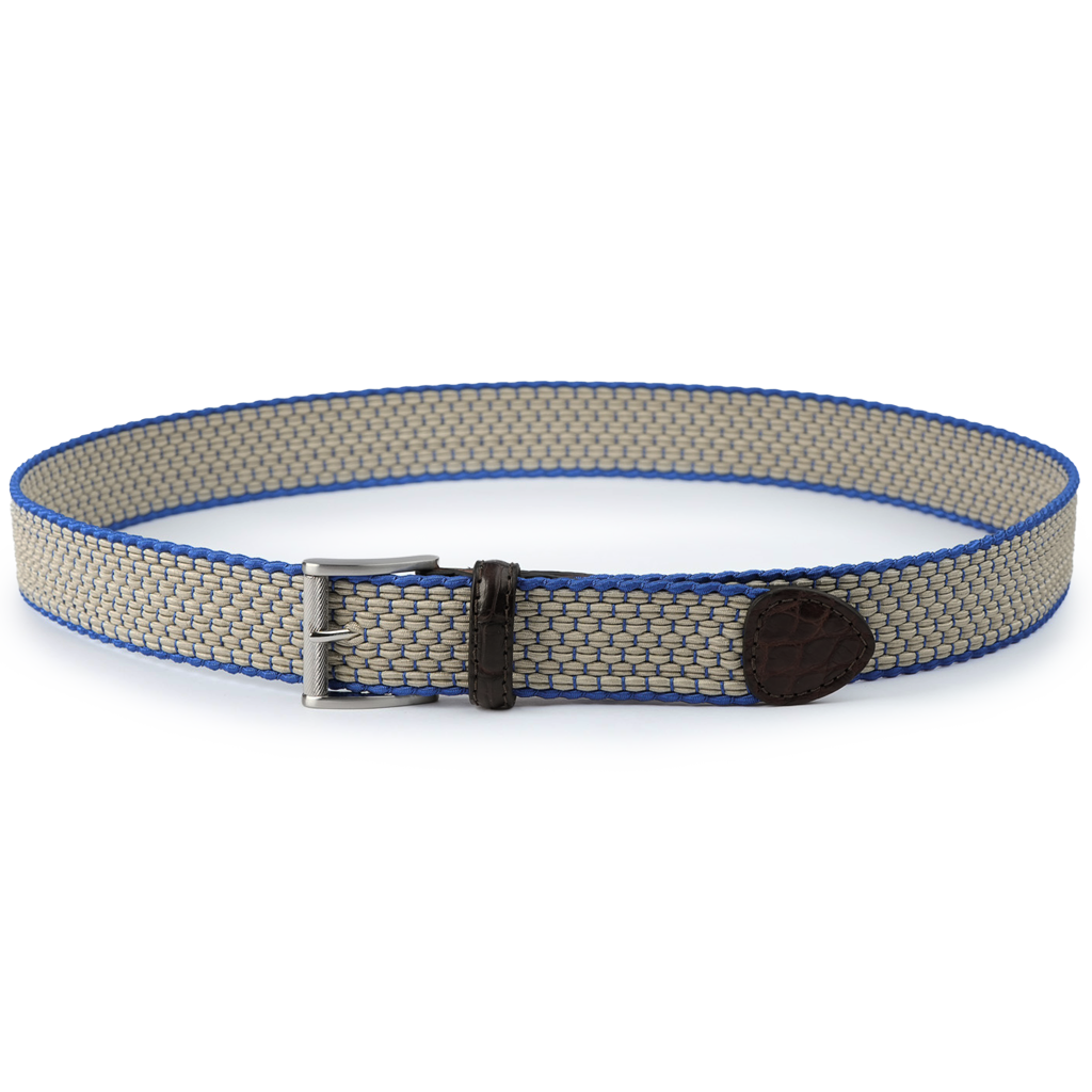 Dotted Braid Belt - Premium Leather Casual Accessory