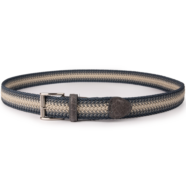 Multi-Color Braid Belt | Stylish Denim Braided Belt Online