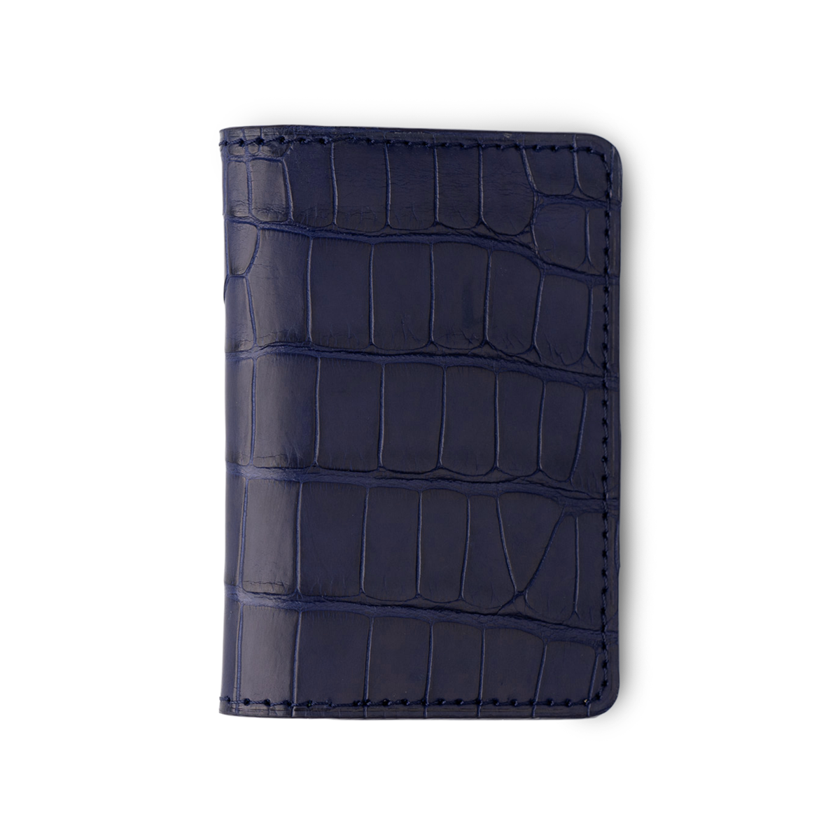 American Alligator Sport Organizer - Ink & Orange